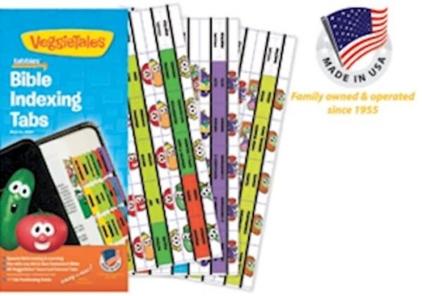 Bible Tab-Veggie Tale O&N Testament-Assorted Colors - MVMNT CHRISTIAN ...